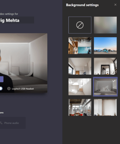 Microsoft Teams: Backgrounds are the way forward - Select Technology