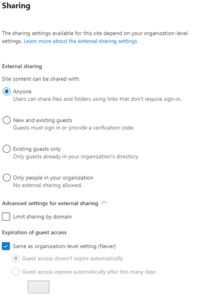 SharePoint: Create you own sharing site - Select Technology