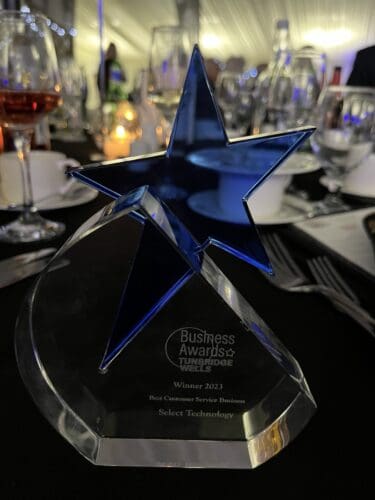 Best Customer Service Award Winners - Select Technology